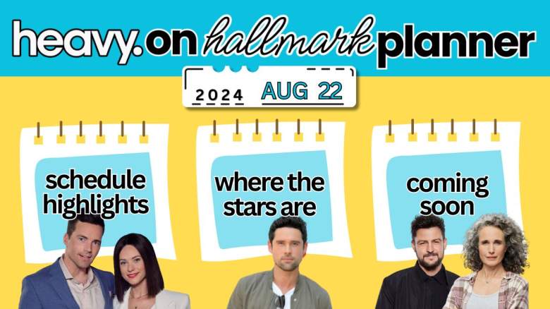 Pesado en Hallmark Weekend Planner: A partir del 22 de agosto de 2024 ...